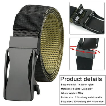 Comfort Click Men's Adjustable Belt, Black - Walmart.com