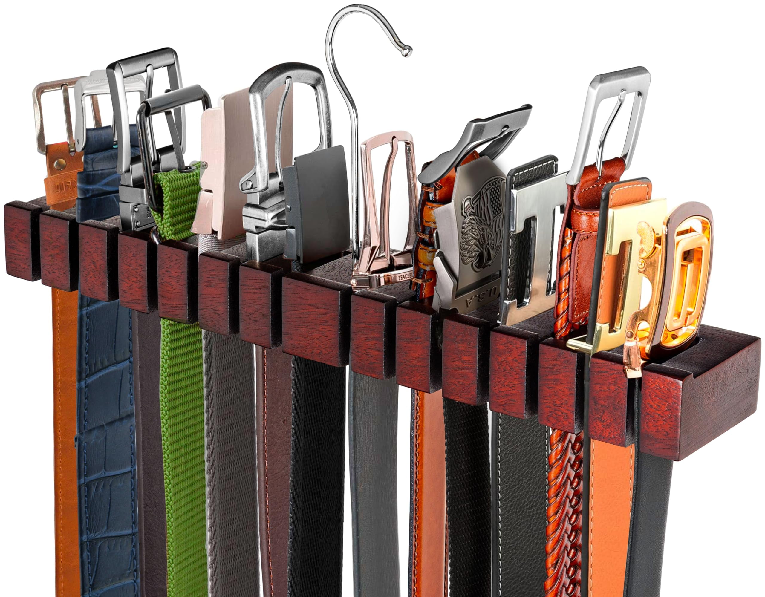 Belt Organizer for Closet - Belt Hanger for Closet - Belt Rack & Belt ...