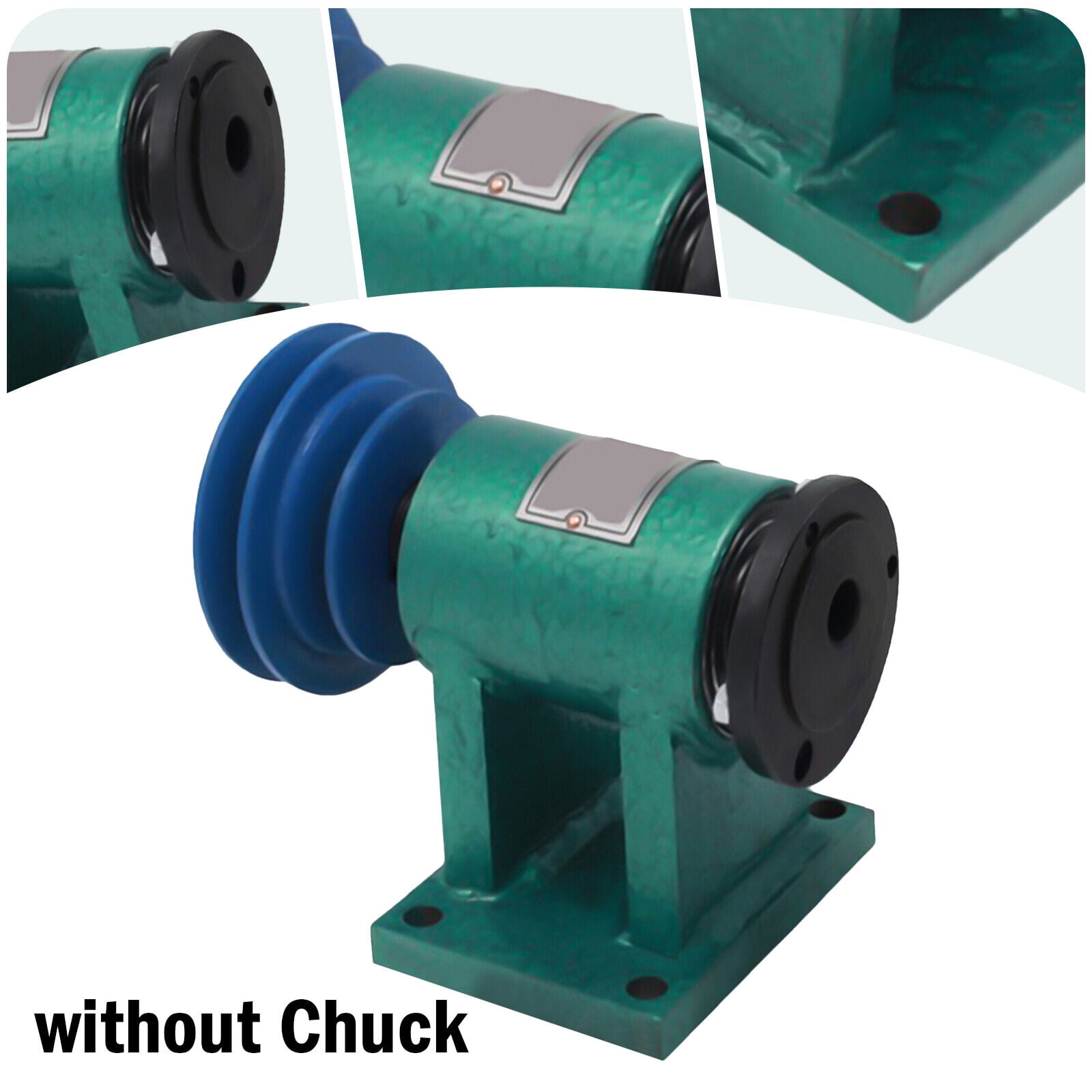 Belt Pulley Drive Lathe Machine DIY Tool Metal Woodworking Hobby Model ...