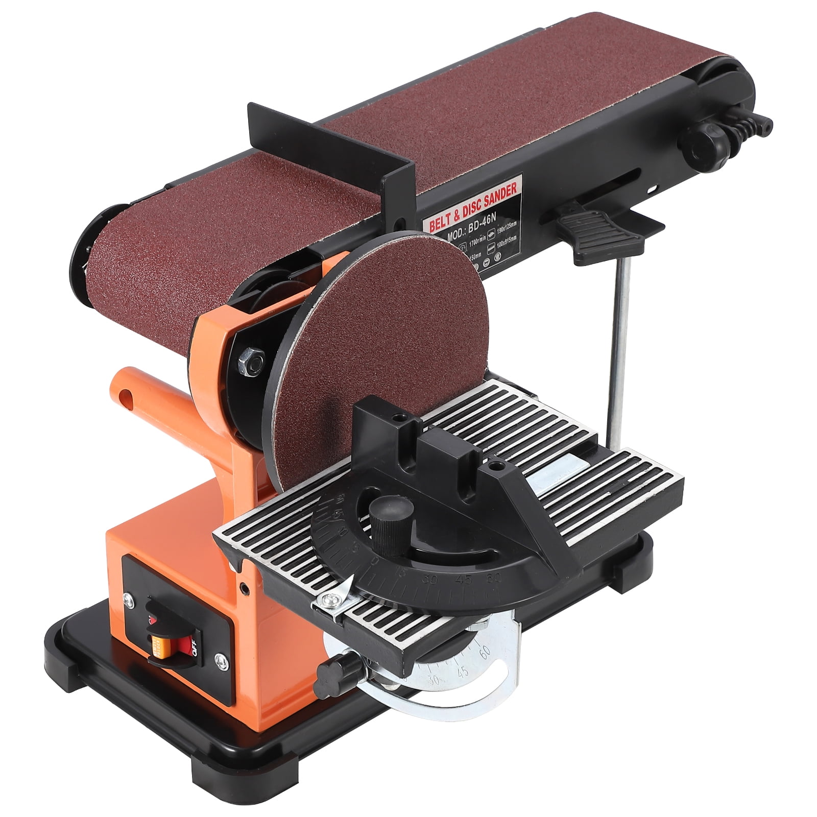 Belt Sander,1/2HP Motor, Belt Sanders For Woodworking With 4Inch X 36 ...
