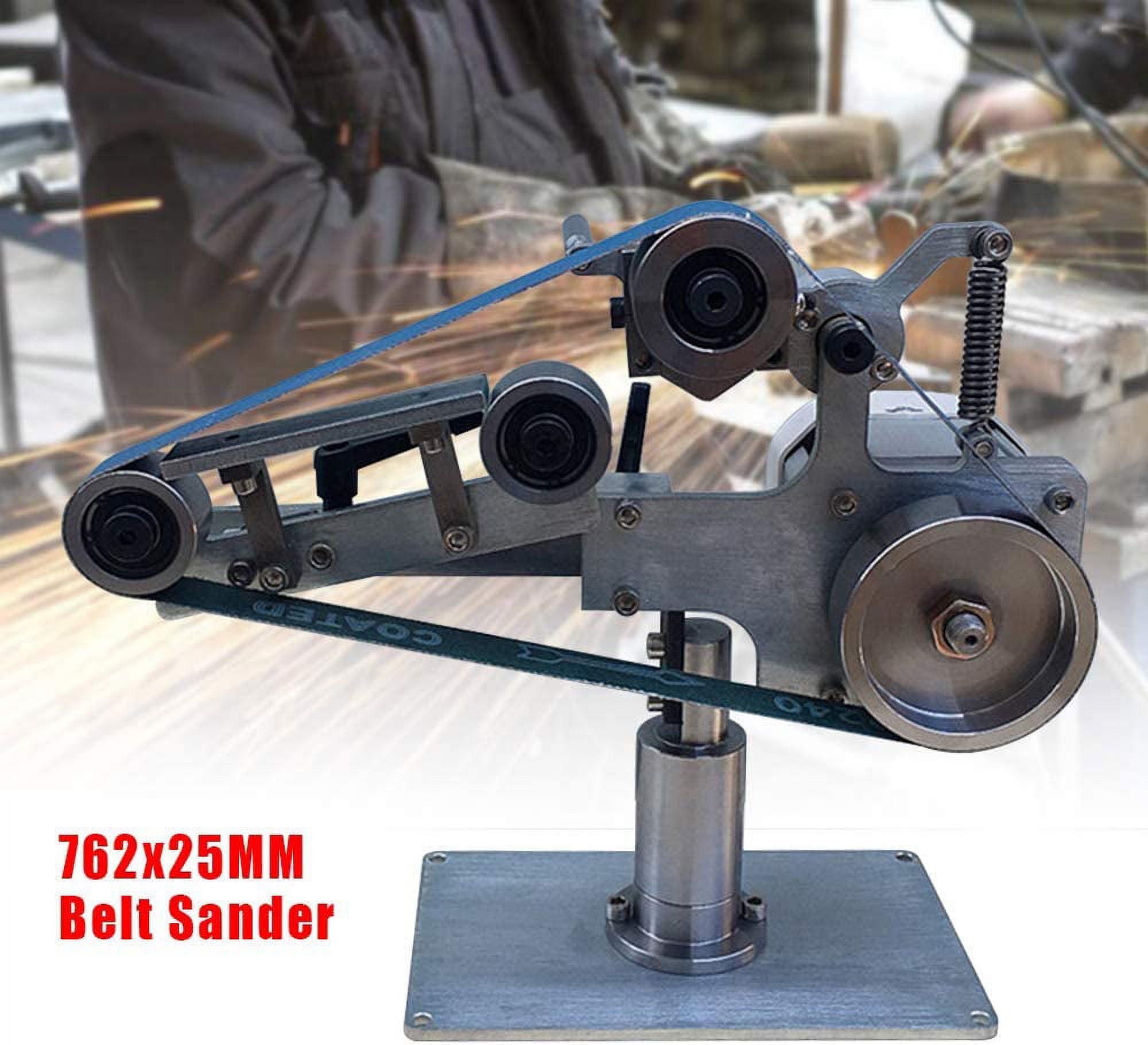 Belt Sander 1x30" Vertical/ Horizontal Belt Polishing Grinder + Motor ...