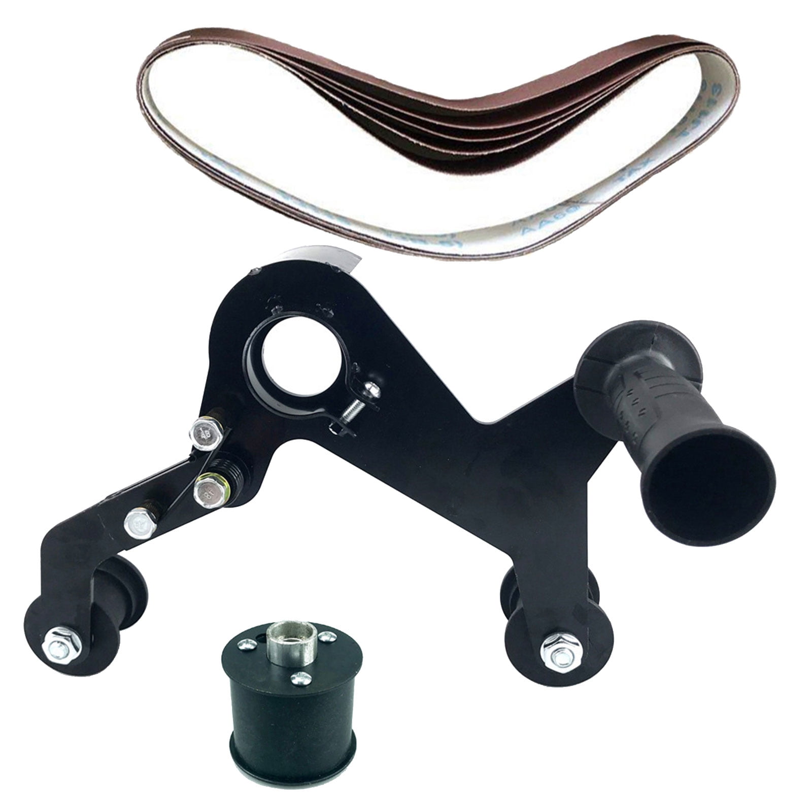 Belt Sander Adapter Attachment, Converts Grinder for Metal Polishing ...
