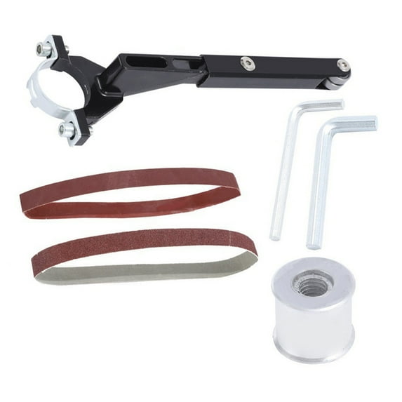 Belt Sander Attachment Adapter Angled Grinder Sanding Support Tool Pipe ...