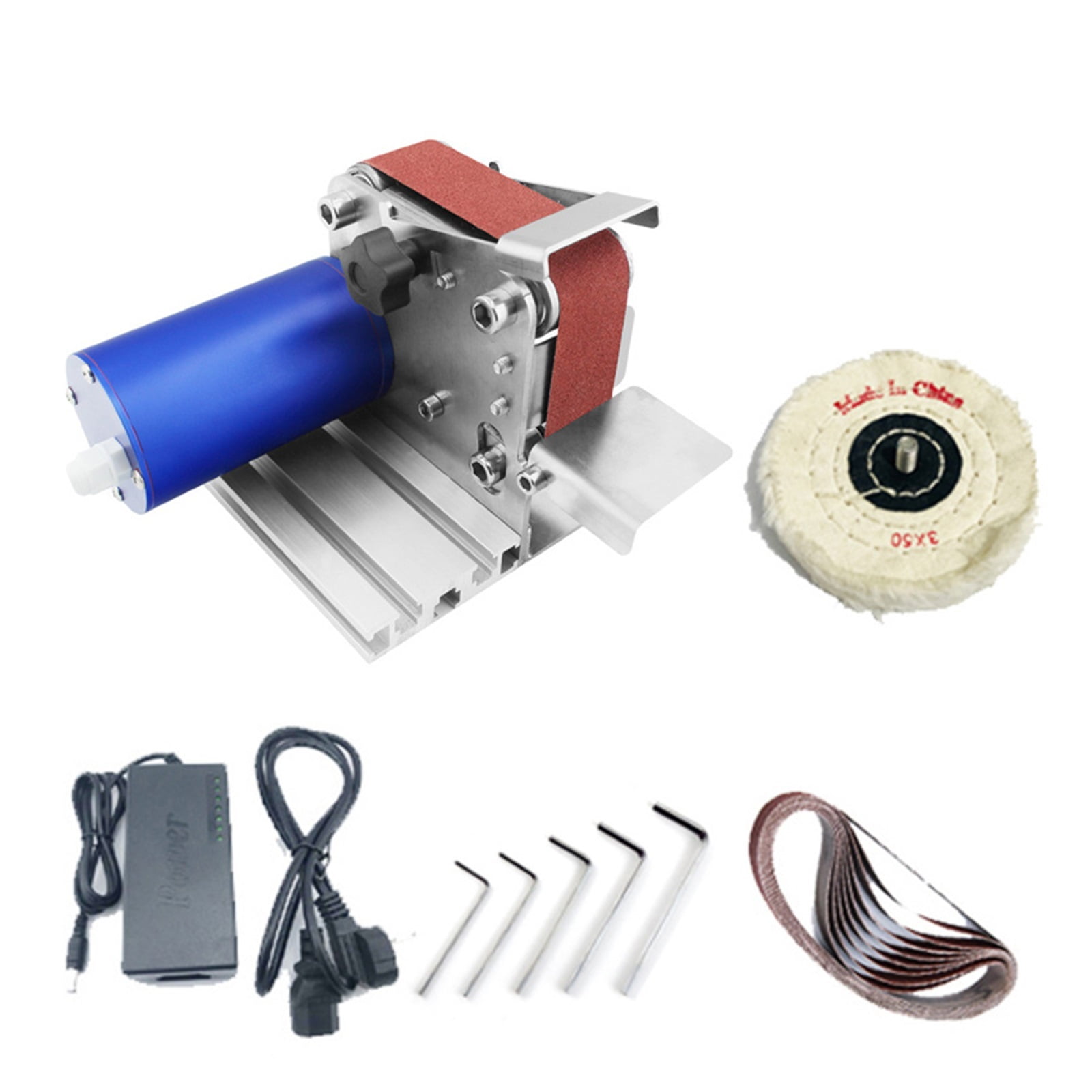 Belt Sander Electric Mini Waterproof motor belt grinding machine knives ...