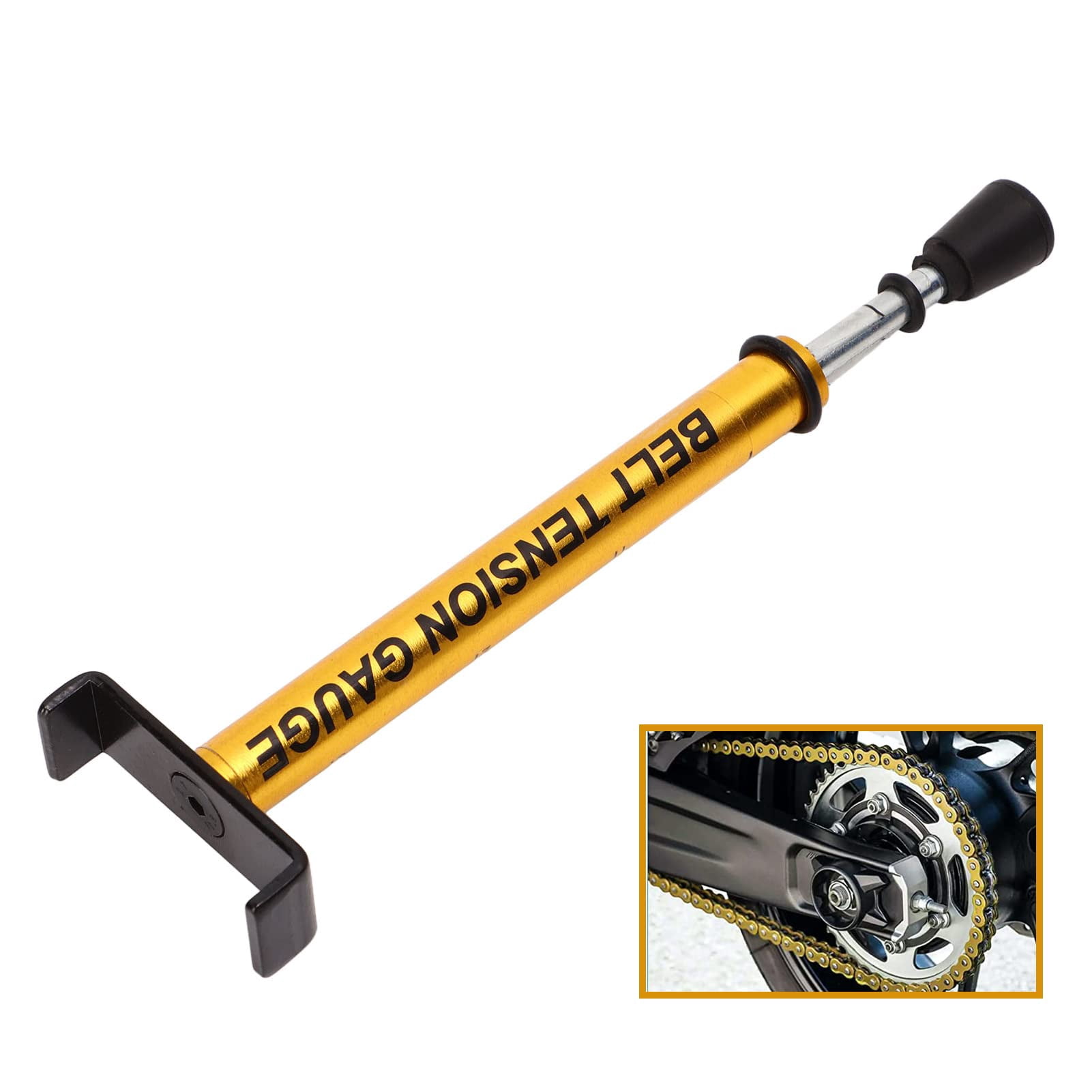 Belt Tension In Gauge, Belt Gauge Tool, Adjustable 10 Pounds, with L ...
