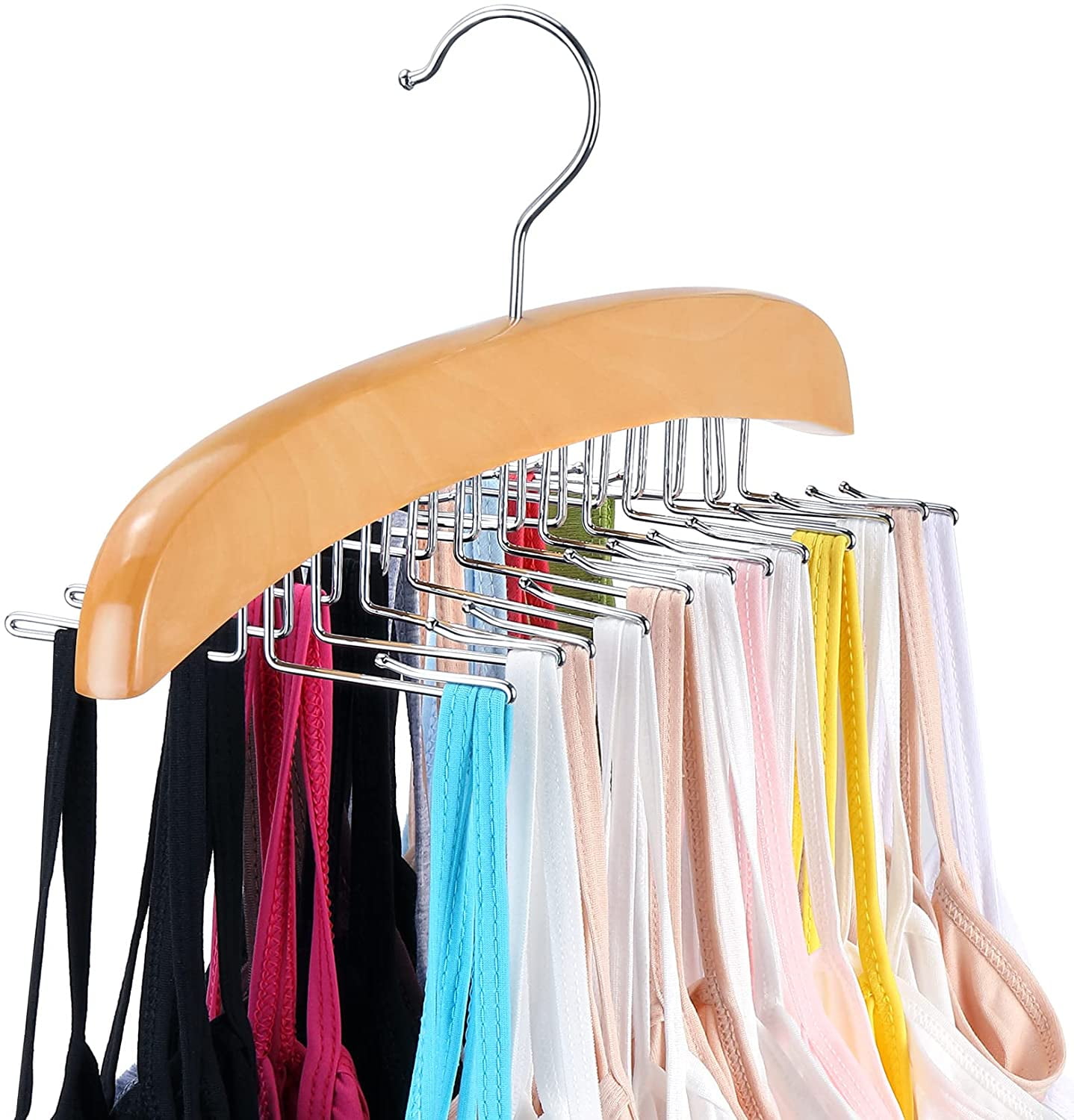 Belt Tie Rack Hanger Removable Metal Hanger with Hooks Shawls Belt ...