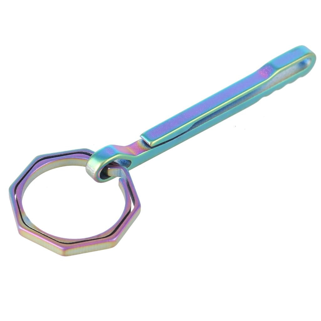 Belt Titaniums Alloy Keychain Detachable Keyring, Duty Belt Hook Key ...