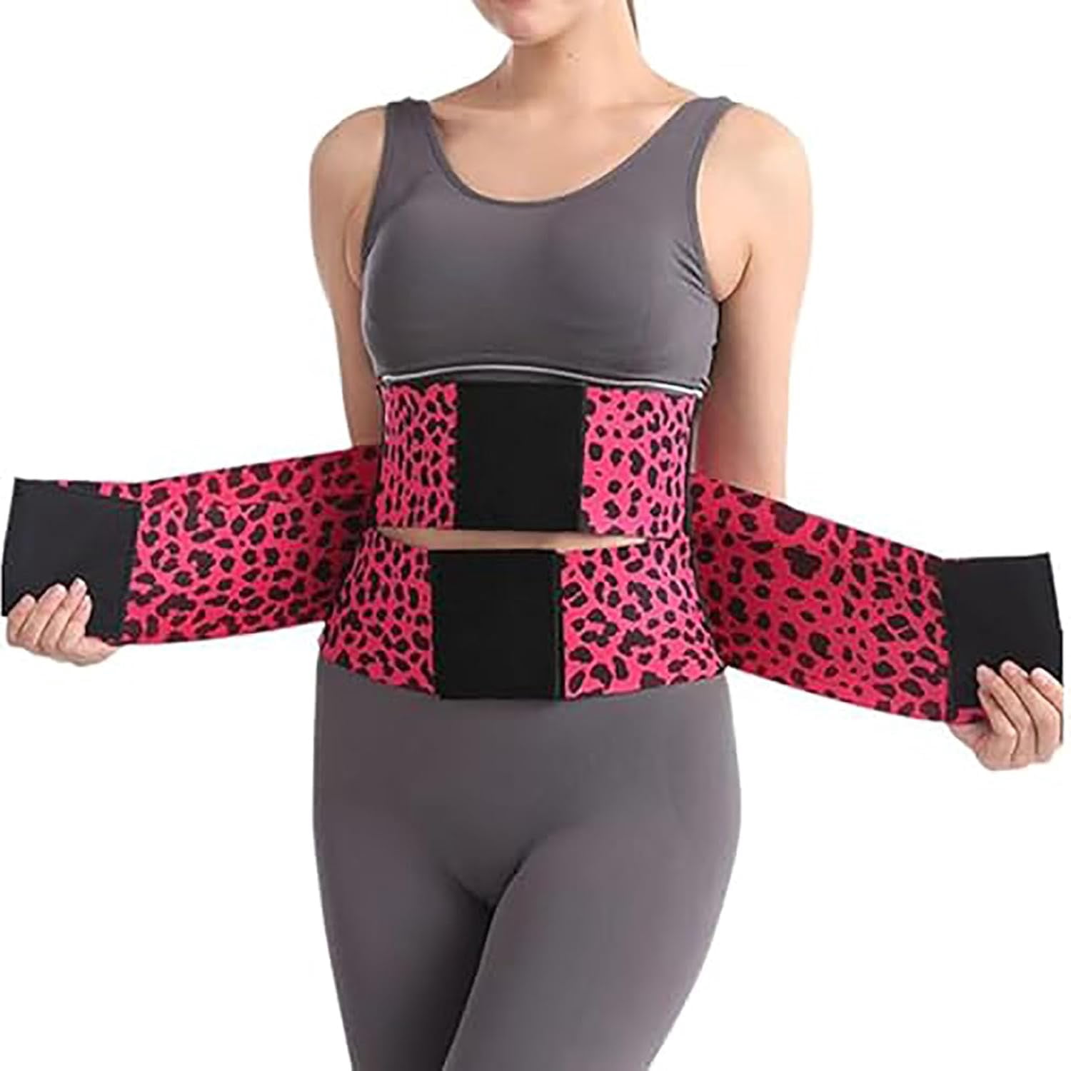 Belt Waist Cincher Ab Belt Tummy Control Body Shaper with Triple Wrap ...
