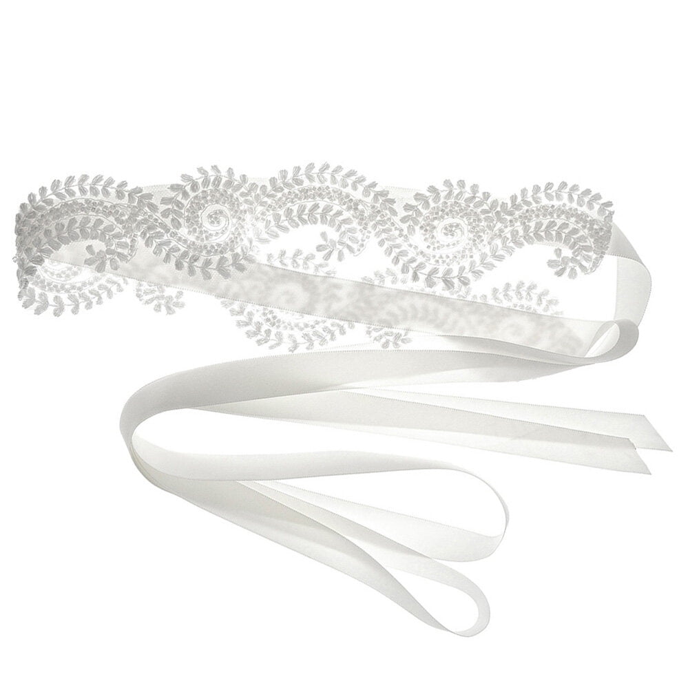 Belt Wedding Sash Bridal Dress Belts Lace Sashes Accessories Gowns ...