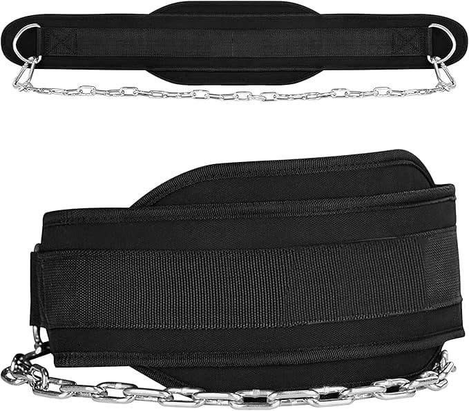 DEKEones Neoprene Waist Dip Belt for Weightlifting, Workout Pull Ups ...