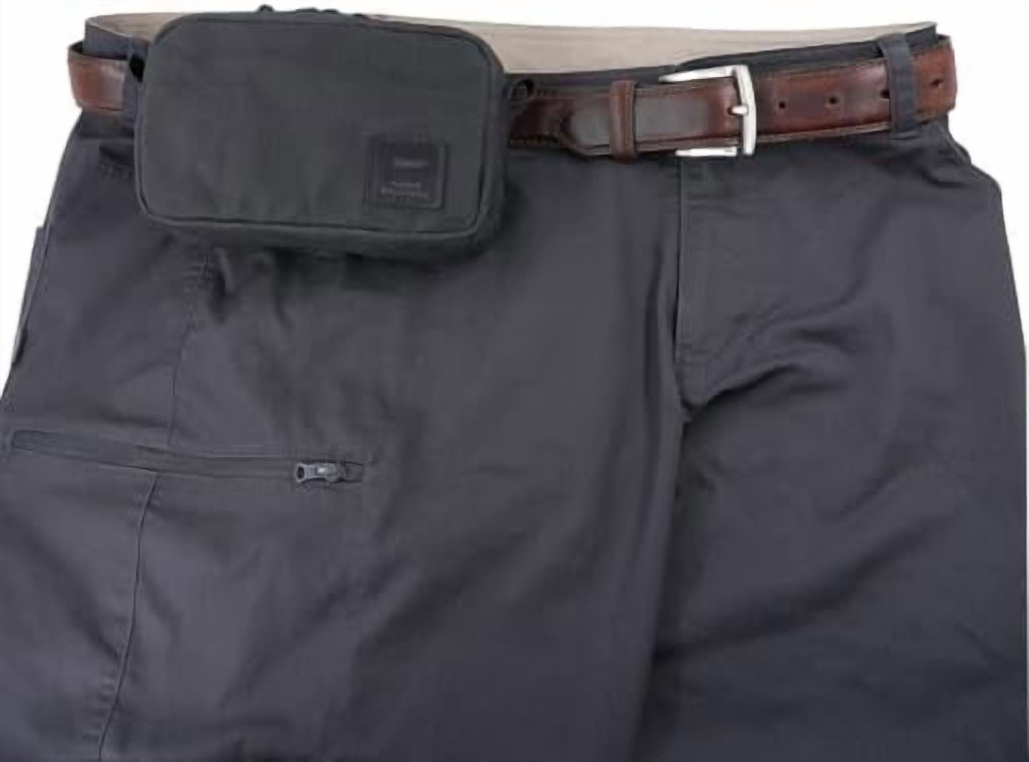 Belt Zipper Pouch for Men Women YKK Zippers, EDC Belt Pouch Waist Pack ...