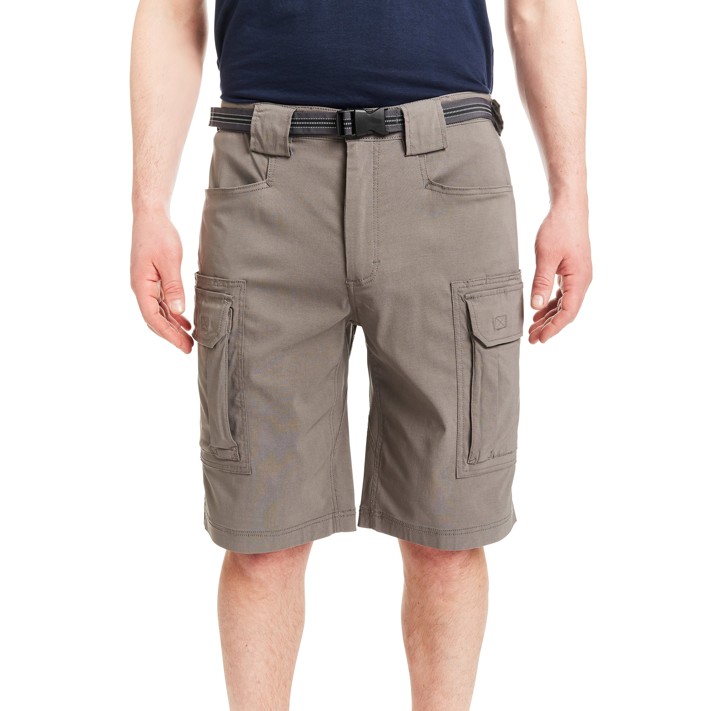 Men's Smith's Workwear Regular-Fit Stretch Performance Belted Cargo ...