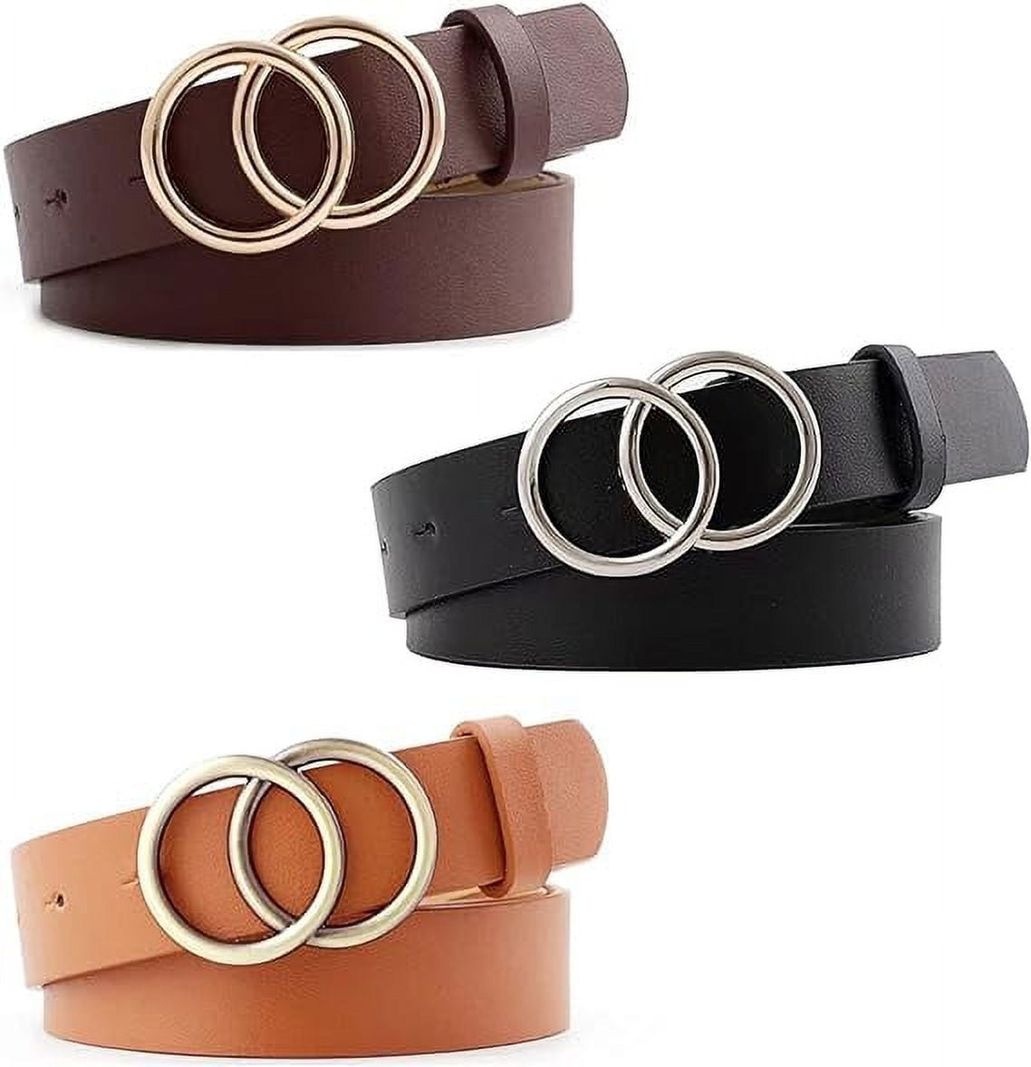 Belts for Women, Leather Belts for Women, Pu Material Soft Exquisite ...