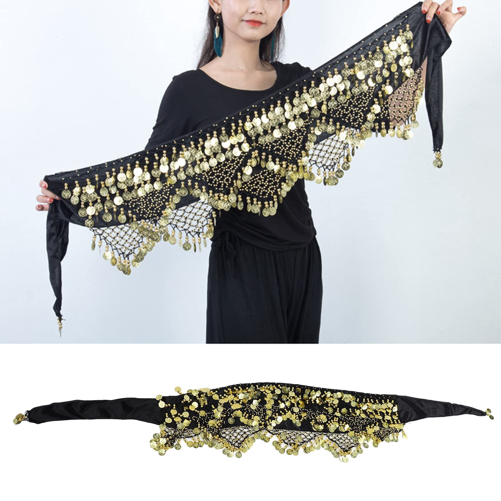 Belts for Women, Waist Belt, Belly Dance Waist Chain, Multi Gold Coins ...