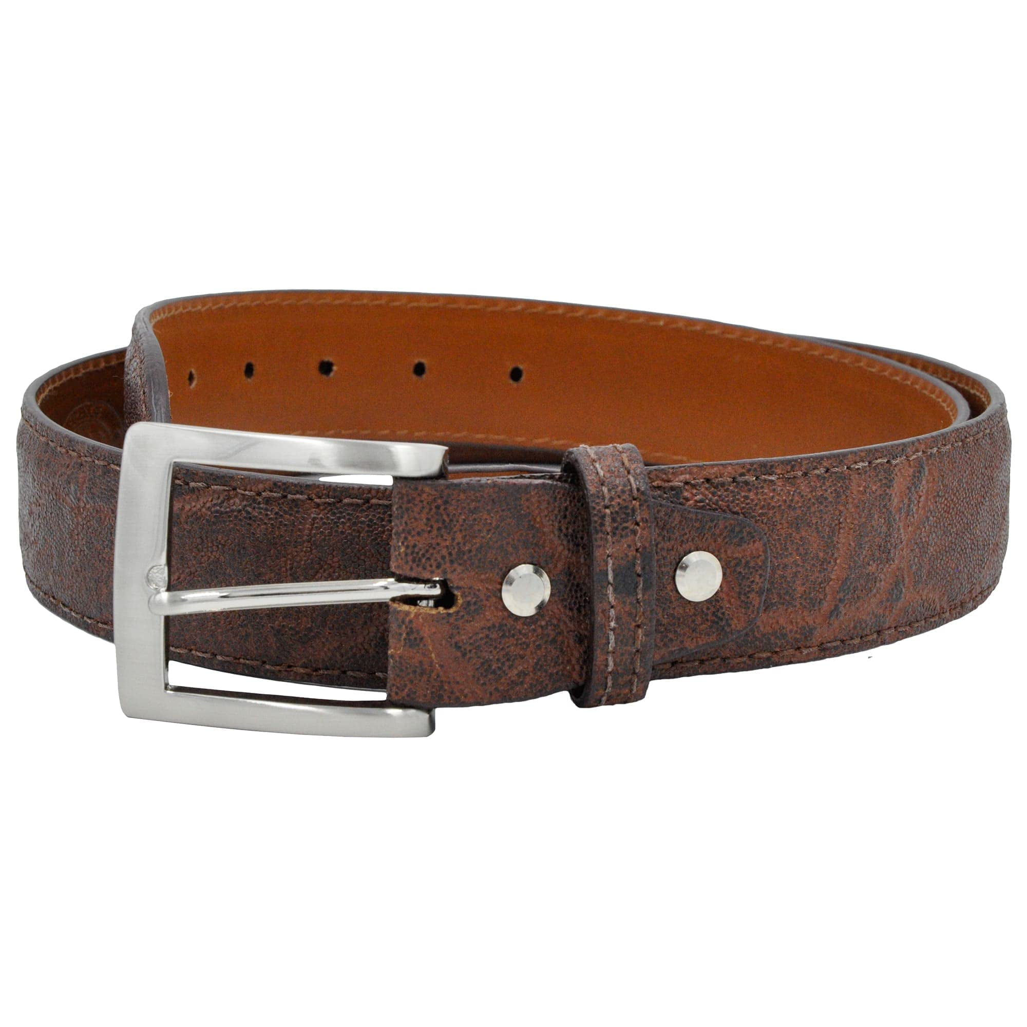 Belts for Men Genuine Elephant Skin - Walmart.com