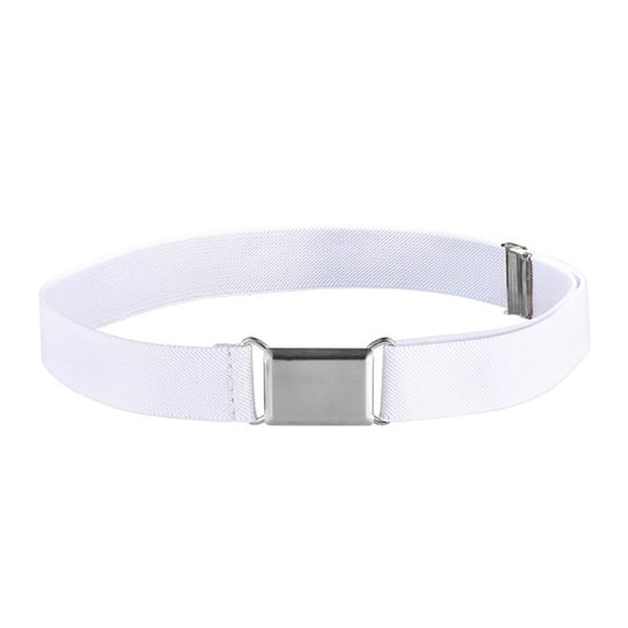 Belts for Women Fashion Kids Toddler Elastic Stretch Unisex Silver ...
