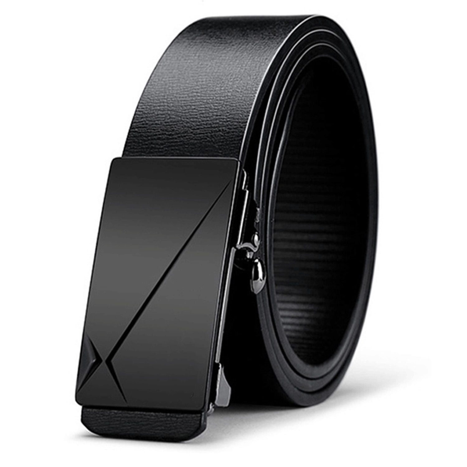 Beltzy Ratchet Belt for Men Leather Adjustable Slide Belts Business ...