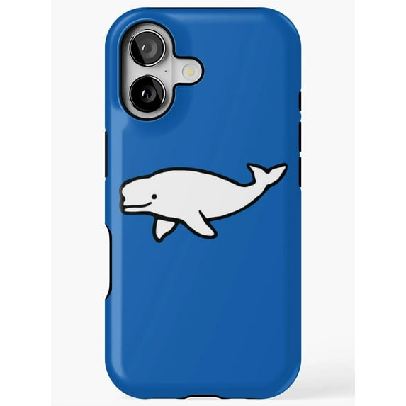 'Beluga Whale' Animal Inspired Graphic Phone Case for Apple iPhone 11 ...
