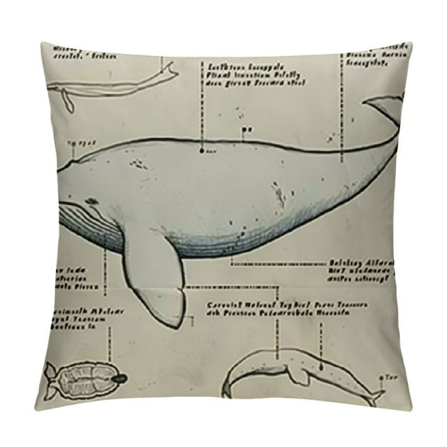 Beluga Whale Pillow Covers Beluga Whale Gifts, Whale Themed Gifts ...