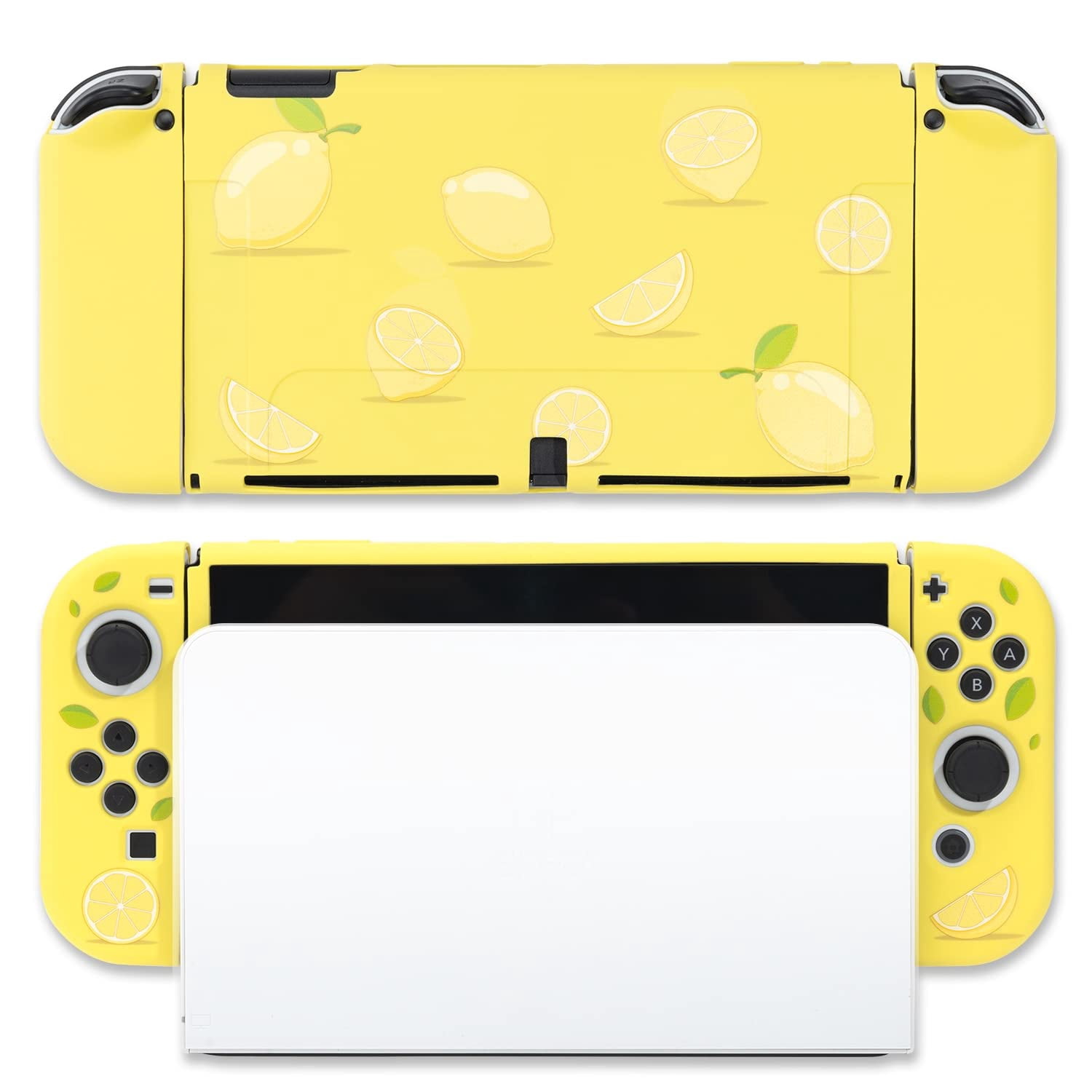 BelugaDesign Lemon Switch OLED Case | Dockable Fruit Soft Pastel Cute ...