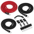 Belva BBG3KT 1/0 AWG Big 3 Upgrade Kit with CCA Wire for Audio Systems ...
