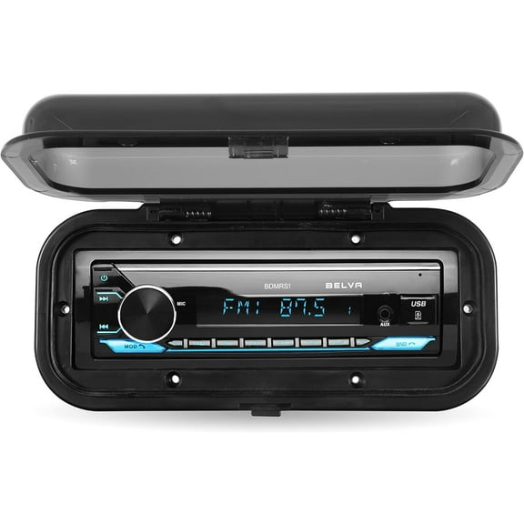 Universal Marine Radio Cover - Water Resistant Boat Dash Radio ...