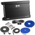 Belva BXD3K Class-D Monoblock Car Audio Amplifier with Bass Remote ...