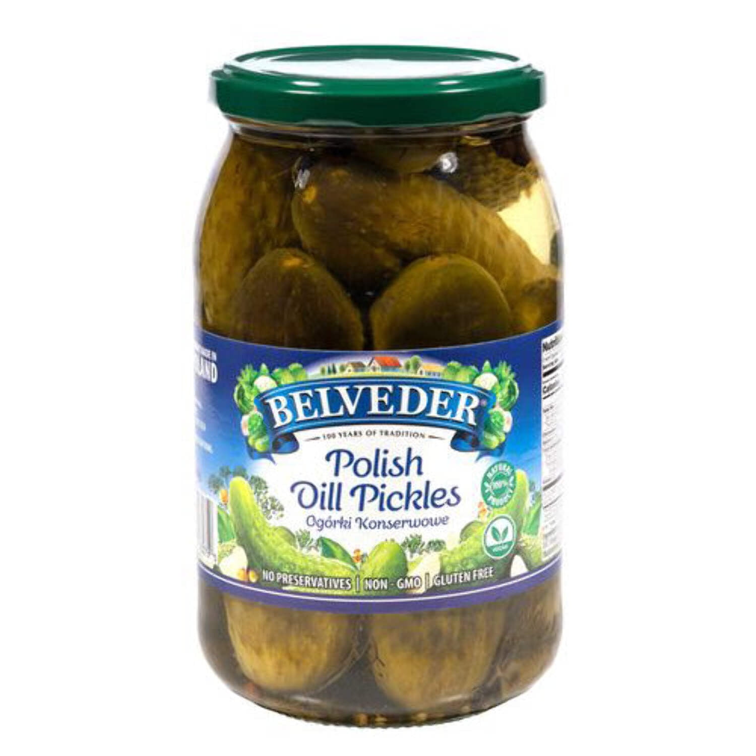 Belveder Konserwowe Polish Dill Pickles - Walmart.com