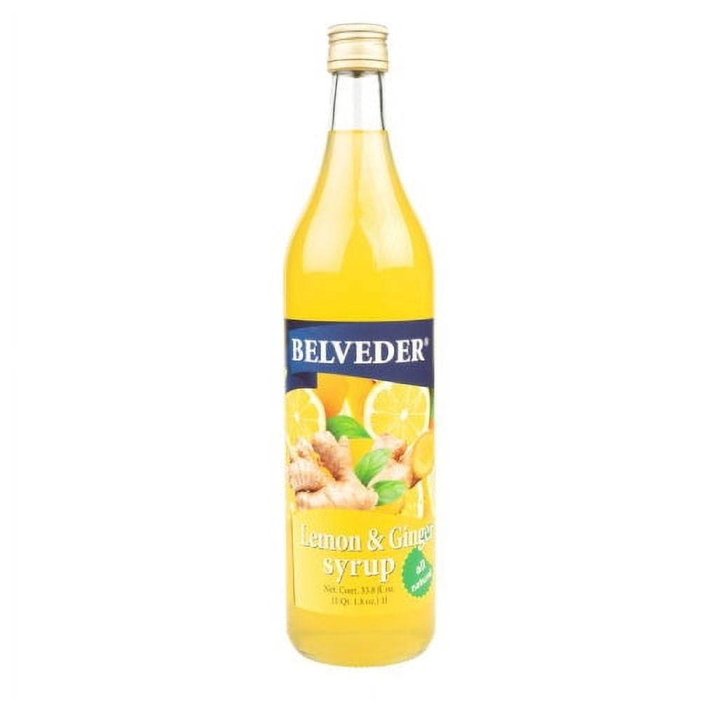 Belveder Lemon & Ginger Syrup - Walmart.com