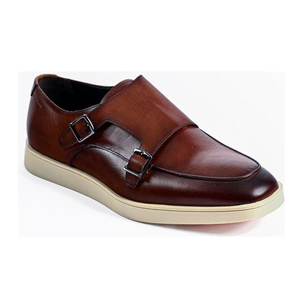 Belvedere Studio Men's Walking Leather Shoes Marcio Cognac - Walmart.com
