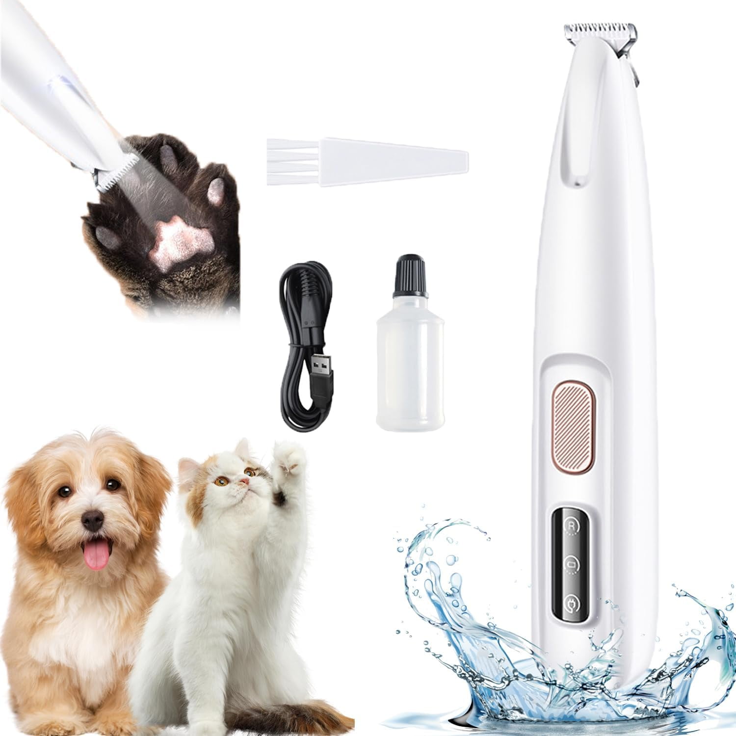 Belvedir Cat Trimmer, Calmclippers for Cats - Notdusk Pet Paw Fur ...