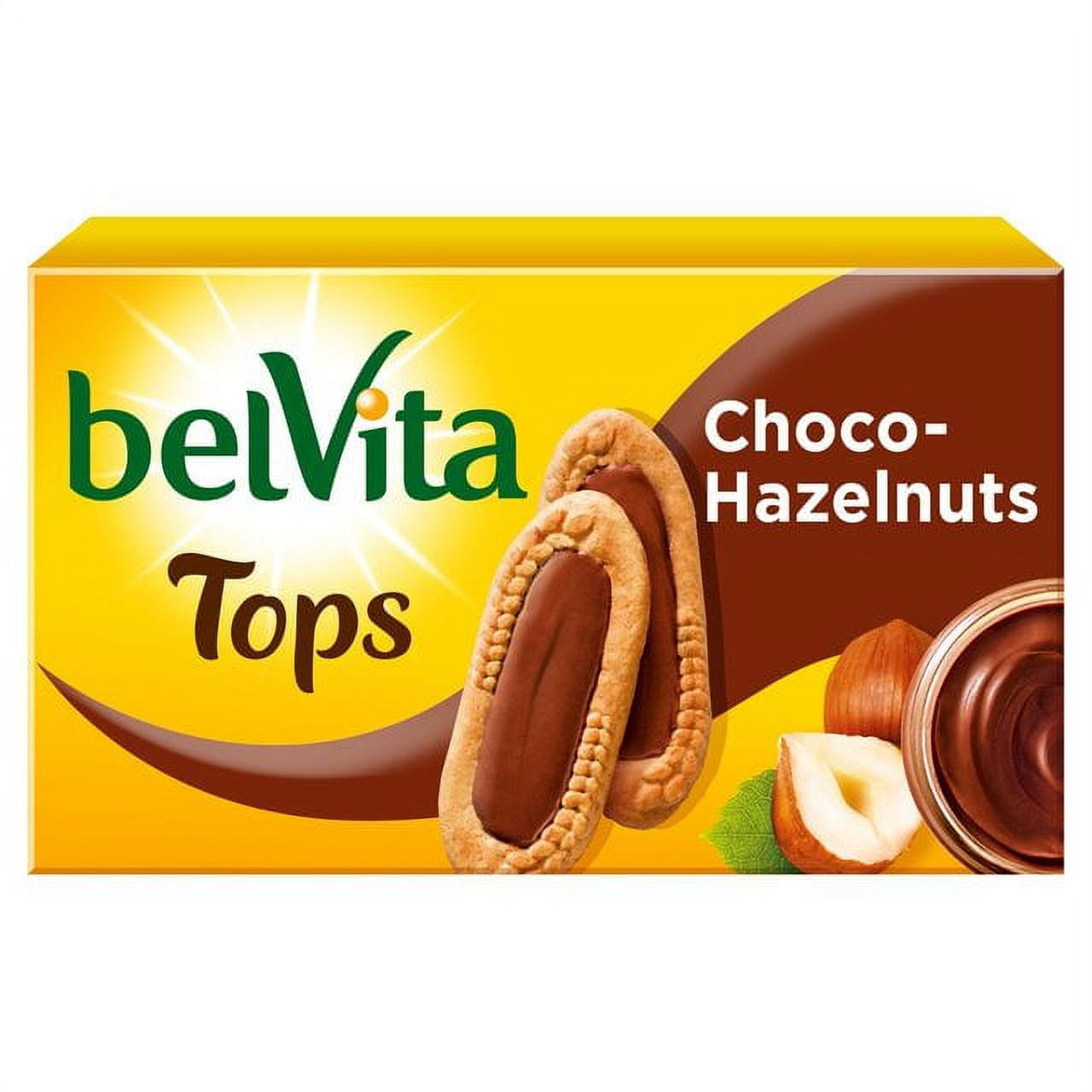 Belvita Breakfast Biscuits, Choco-Hazelnut Tops, Whole Grain Oats ...
