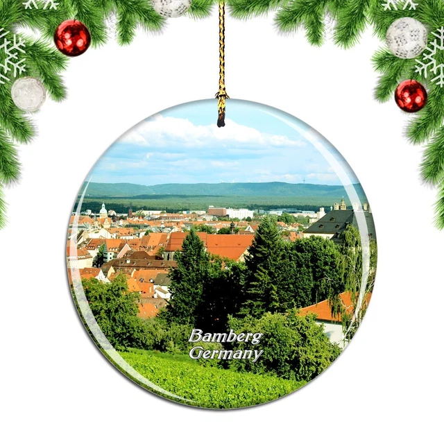 Belvo Ceramic Ornament Germany Bamberg Old Town City Travel Souvenir ...