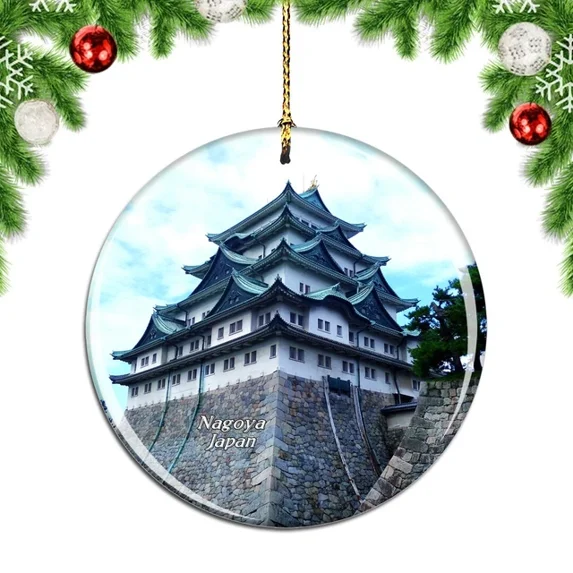 Belvo Ceramic Ornament Japan Nagoya Castle City Travel Souvenir Winter ...