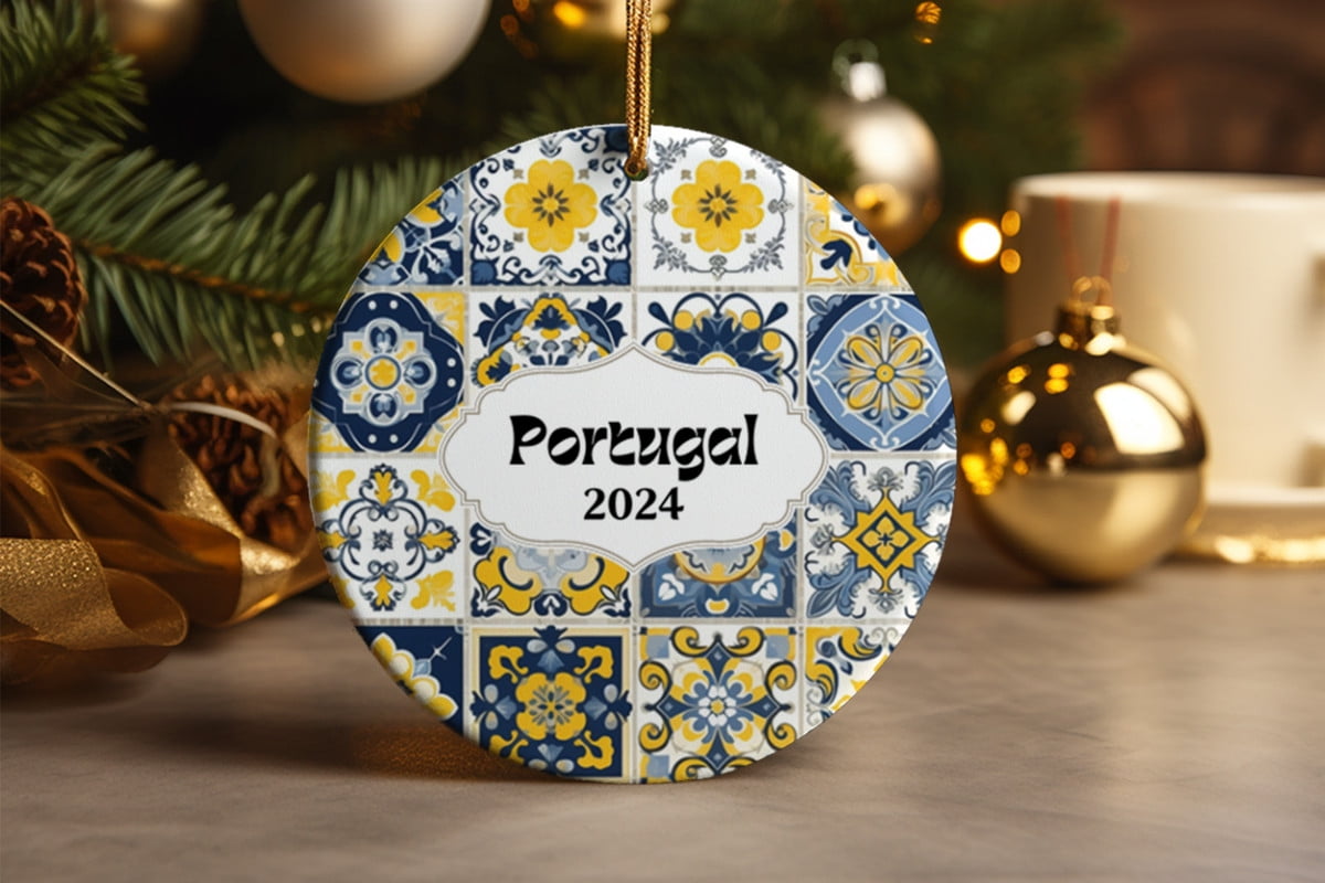 Belvo Ceramic Ornament Portugal Azulejos Decorative Tile Inspired ...