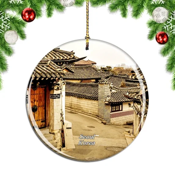 Belvo Ceramic Ornament South Korea Bukchon Hanok Village Seoul City ...
