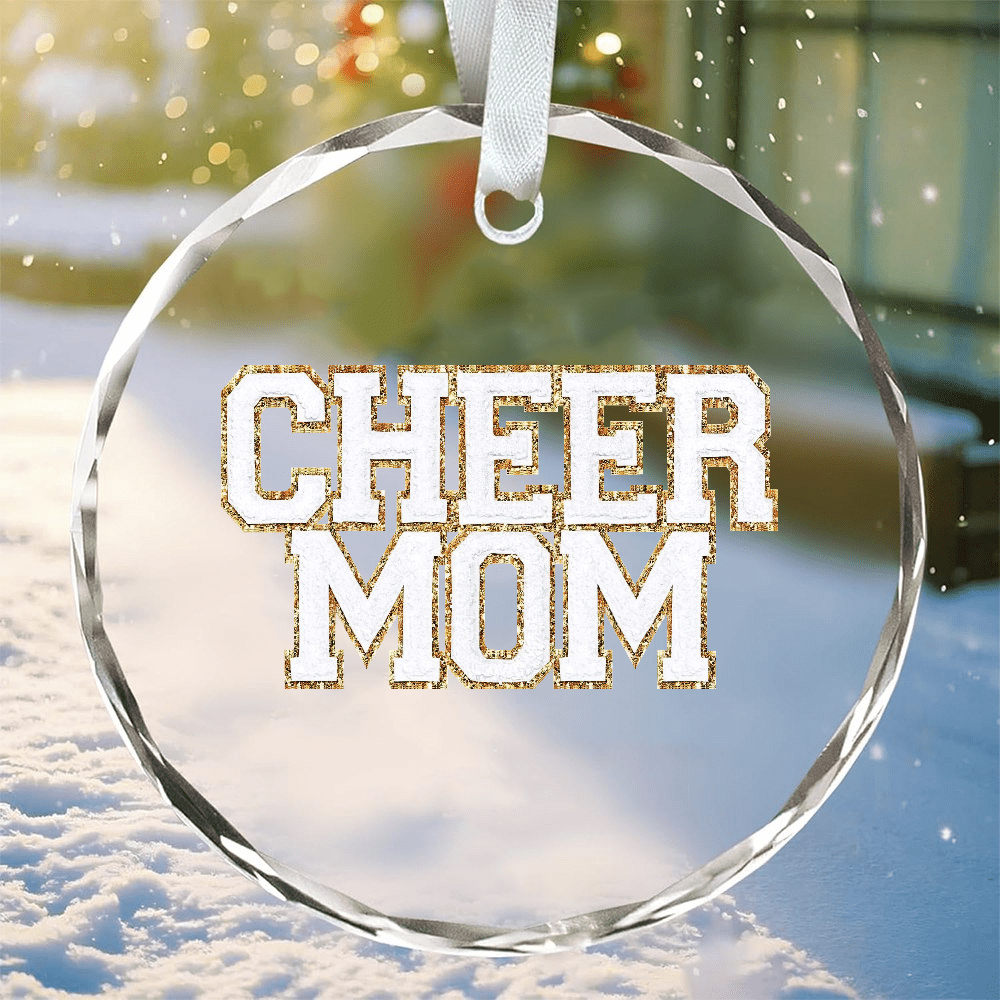 Belvo Cheer Mom Sweat Ornament, Cheer Gifts, Cheer Mama Competition ...