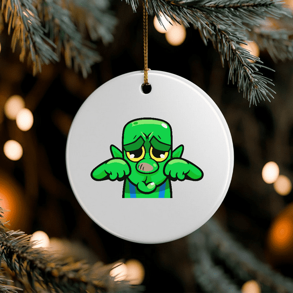 Belvo Goblin Boohoo Crying Ornament, 2025 Decor, Ceramic Ornament ...