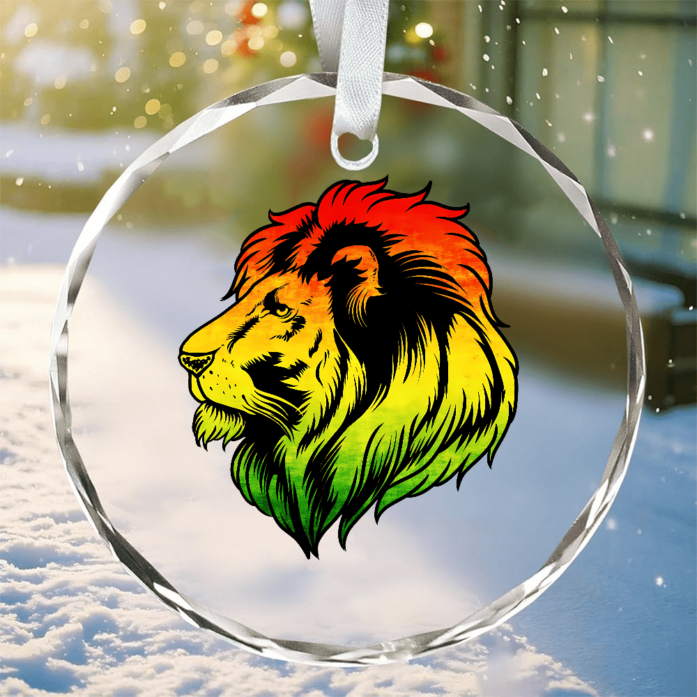 Belvo Reggae Music Lion Art Ornament, Rasta Rastafari Birthday Gift ...