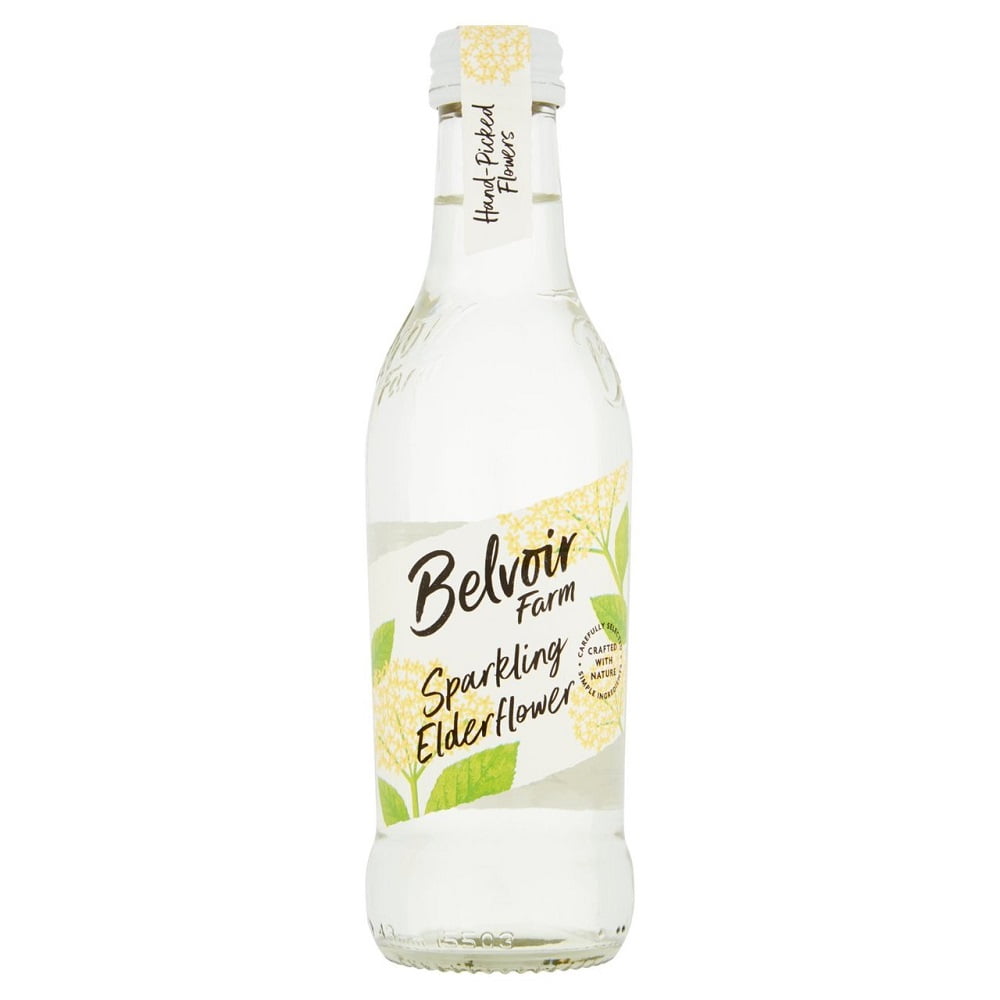 Belvoir Sparkling Elderflower Presse 250ml (Pack of 6) - Walmart.com