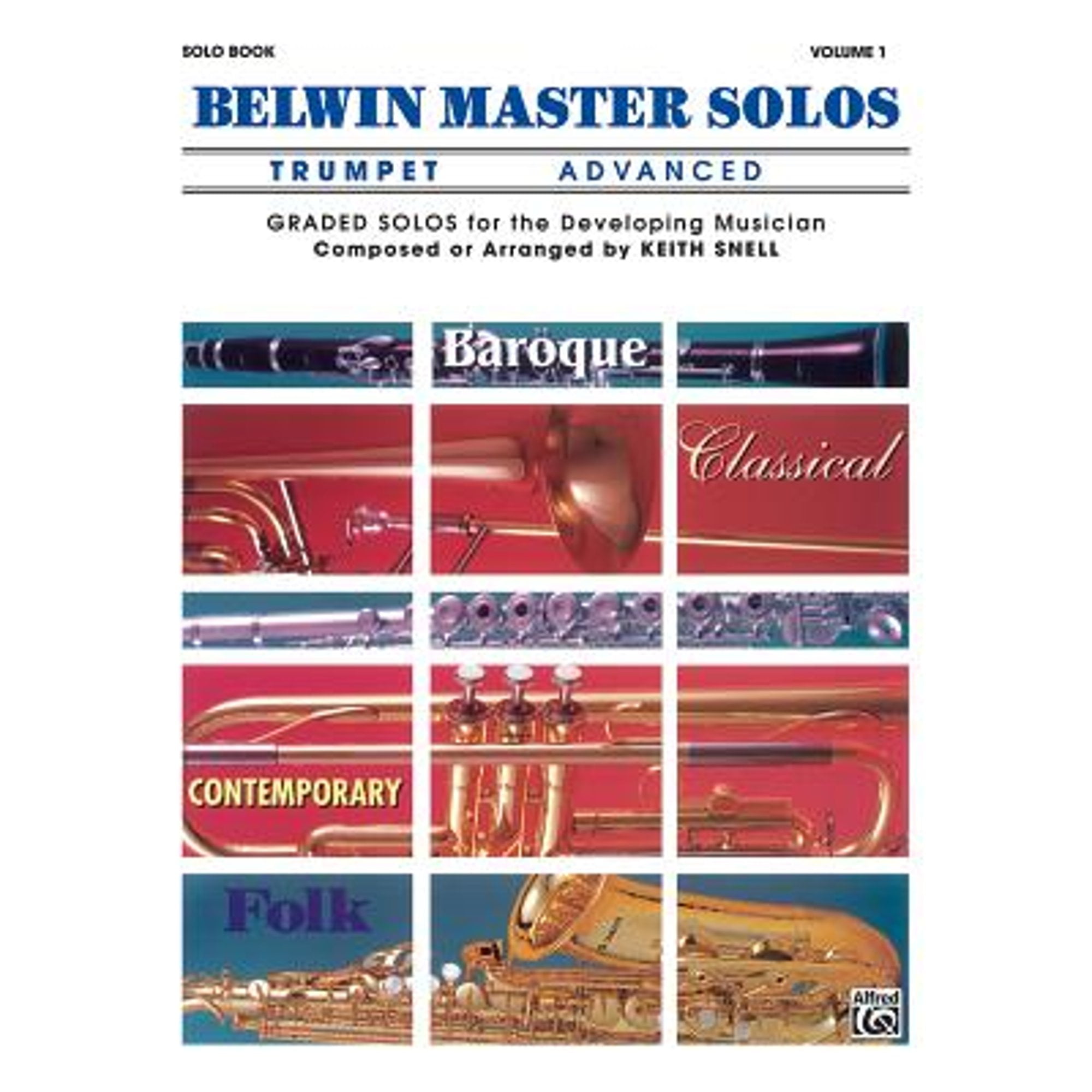 Belwin Master Solos (Trumpet), Vol 1: Advanced (Paperback) by Keith ...