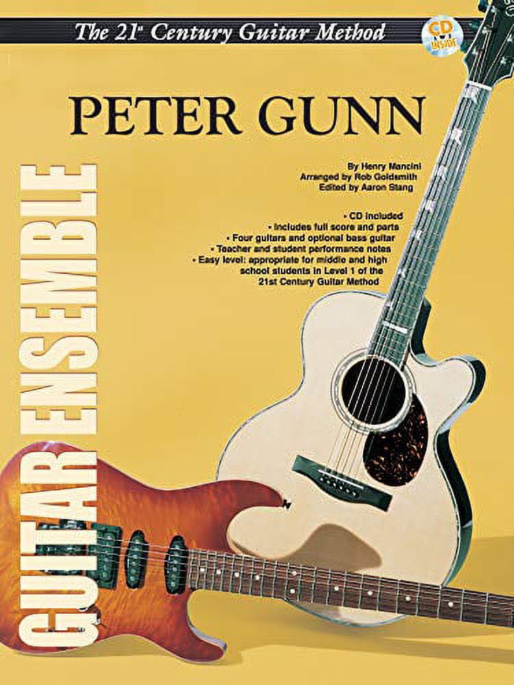 Belwin's 21st Century Guitar Ensemble -- Peter Gunn: Score, Parts CD ...
