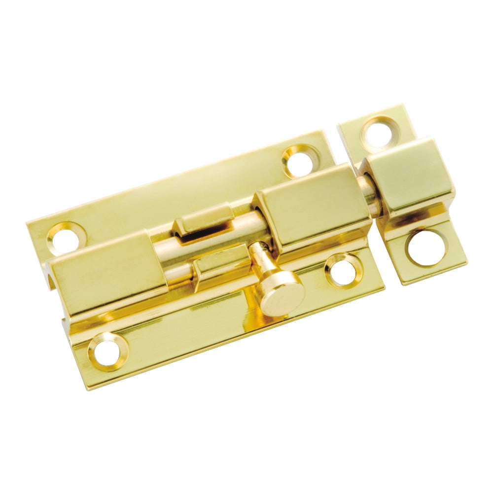 Belwith Products #1853 3" Brass Barrel Bolt - Walmart.com