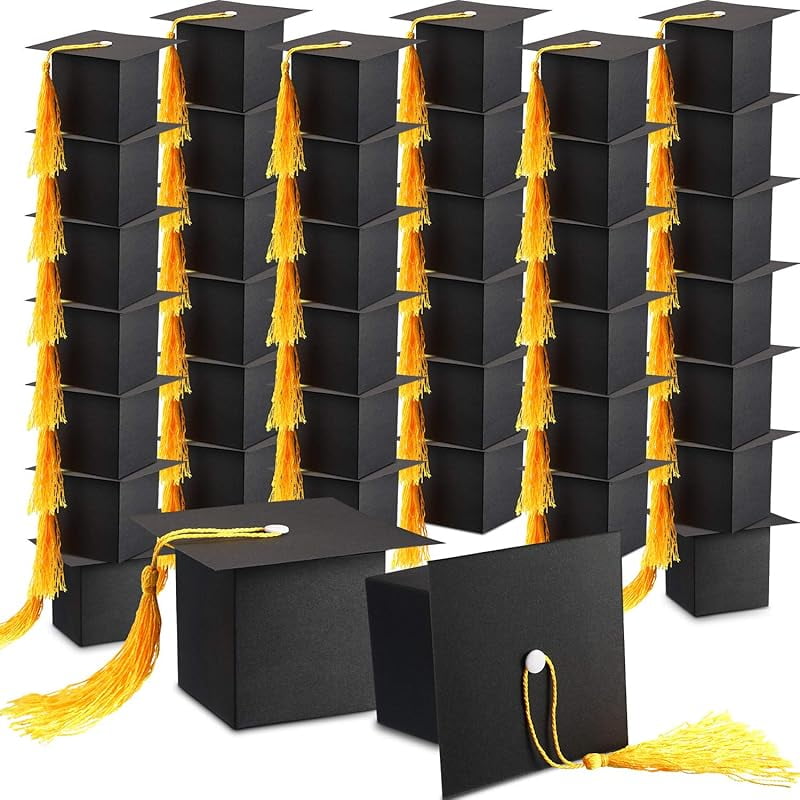 Bememo 100 Pieces Graduation Candy Boxes Graduation Party Favors Class ...