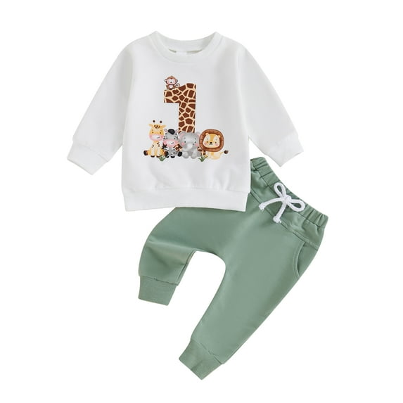 BemeyourBBs Baby Boy First Birthday Outfit Wild One Birthday 1st ...