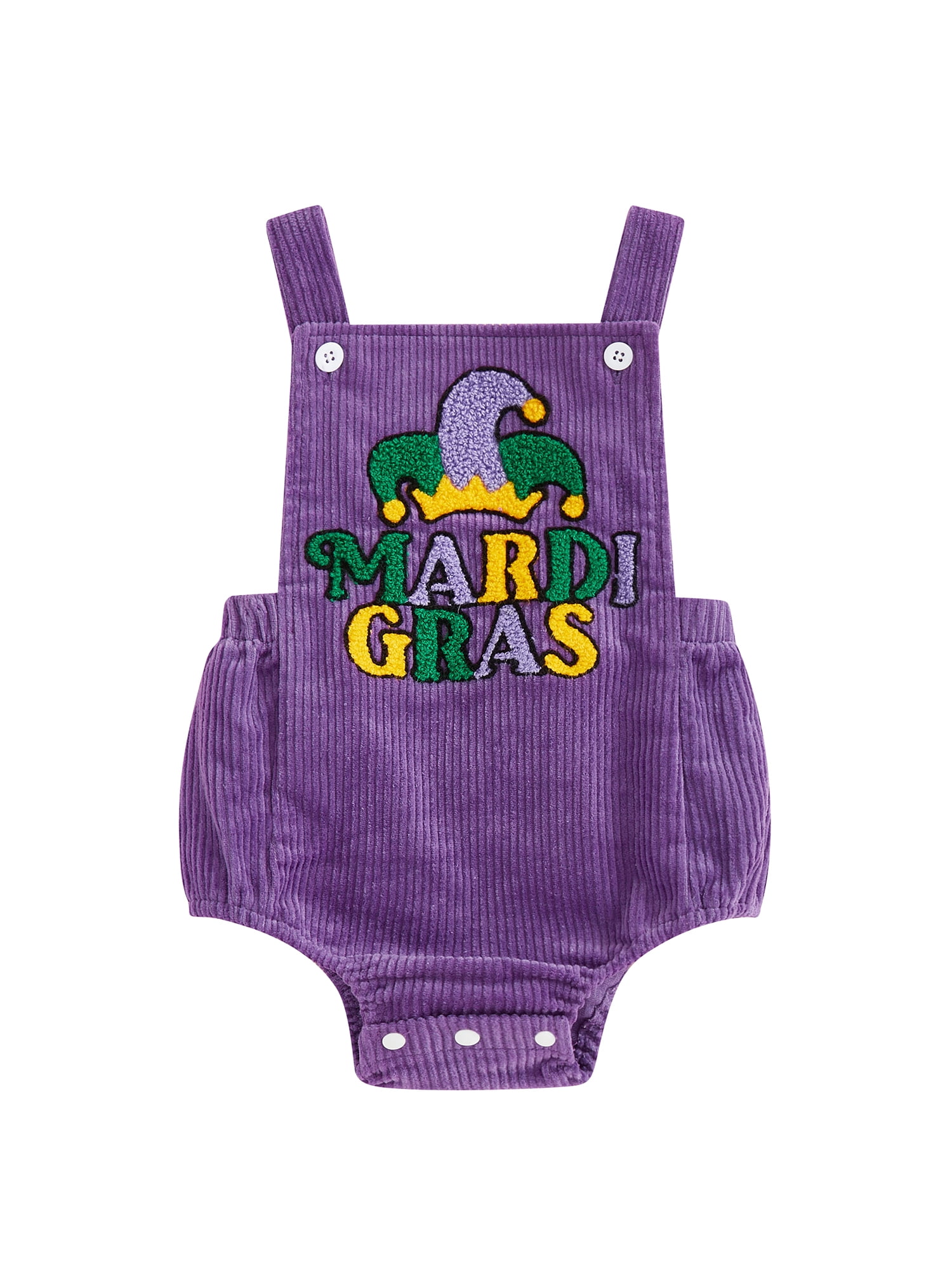 BemeyourBBs Baby Girl Boy MardiGras Outfit Carnival Clothes Corduroy ...