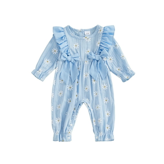 BemeyourBBs Baby Girl Spring Summer Fall Winter Clothes Daisy Romper ...