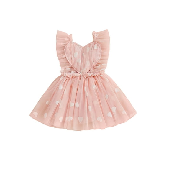 BemeyourBBs Baby Girl Tulle Tutu Dress Valentines Day Outfits Heart ...