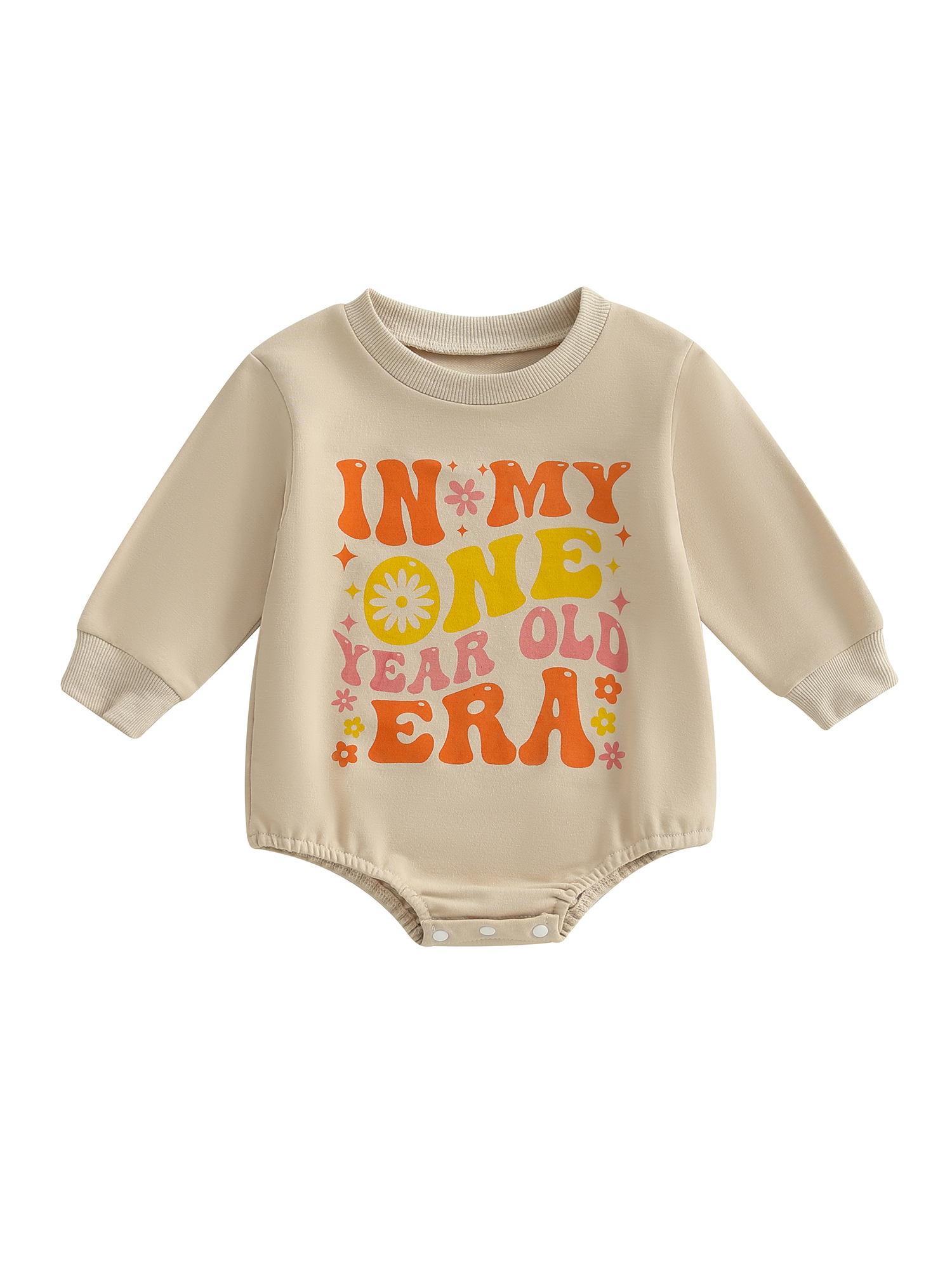 BemeyourBBs Baby Girls Fall Romper Letter Floral Print Long Sleeve ...