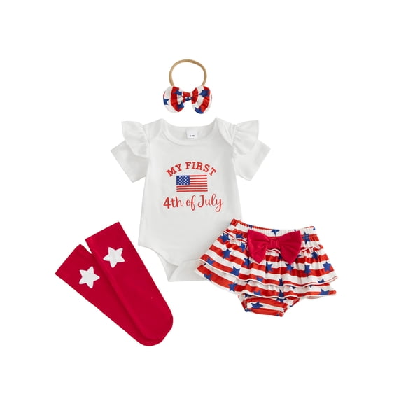 BemeyourBBs My First 4th of July Outift Baby Girl Fourth of July Outfit ...